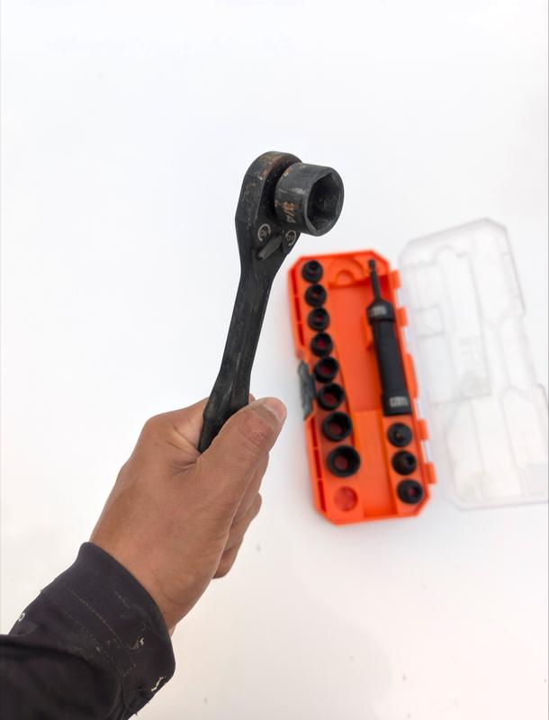 Klein Tools KNECT Impact Rated Pass Through 3/8-in Drive Standard (SAE ...