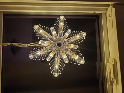 GE Color Choice 96-Count Multi-function Color Changing Snowflake LED ...