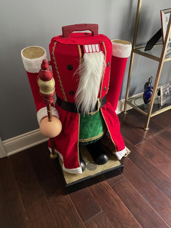 Holiday Living 7-ft Bluetooth Nutcracker Animatronic 93116 at Lowes.com