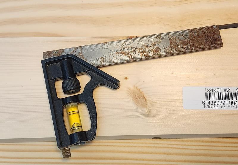 Johnson Level 12-in Stainless Steel Combination Square 400 at Lowes.com
