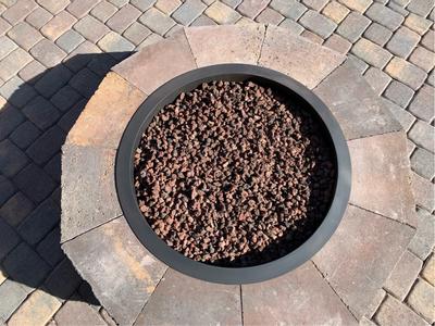 Bond Black Steel Fire Ring 67186L at Lowes.com