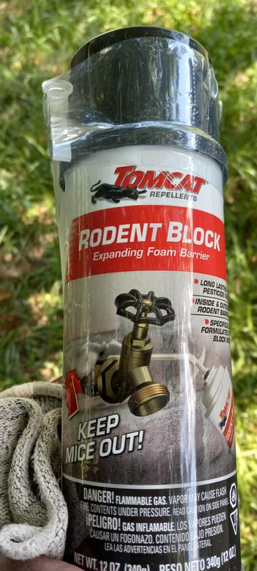 TOMCAT Rodent Block Expanding Foam Barrier Rat Prevent 4418510 at Lowes.com