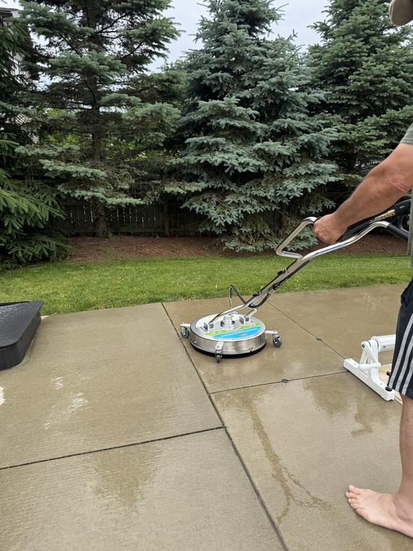 SurfaceMaxx Walk-Behind 21-in up to 4500-PSI Rotating surface cleaner ...