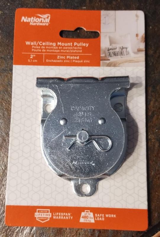 RELIABILT 2.06-in Single Rope Fixed eye Pulley in the Pulleys ...