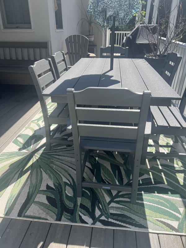 allen + roth with STAINMASTER Palm Leaf 2 X 6 (ft) Green Outdoor ...