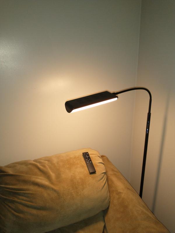 Style Selections 59-in Matte Black Stick Floor Lamp 43369 at Lowes.com