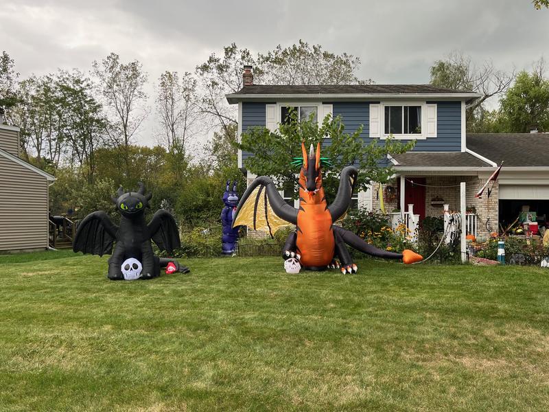 Universal 6-ft LED How to Train Your Dragon Toothless Dragon Inflatable ...