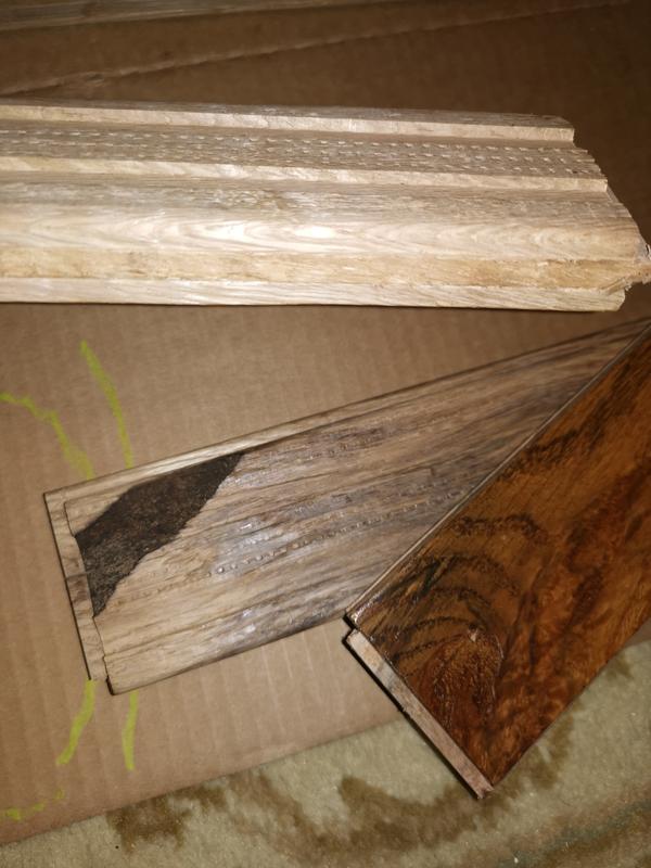 Bruce Addison Spice Oak 3-1/4-in W x 3/4-in T x 84-in Smooth ...