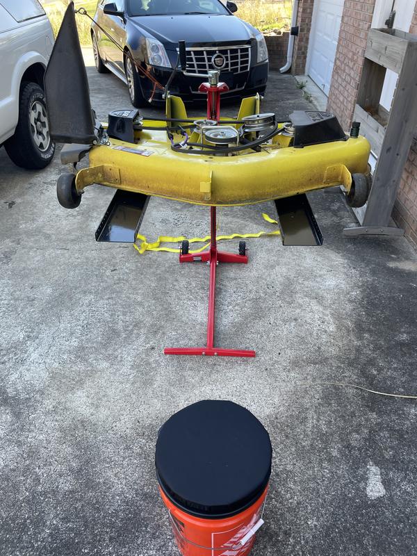 MoJack Steel Lift for Riding Mower (Compatible with EZ, XT 750, PRO ...