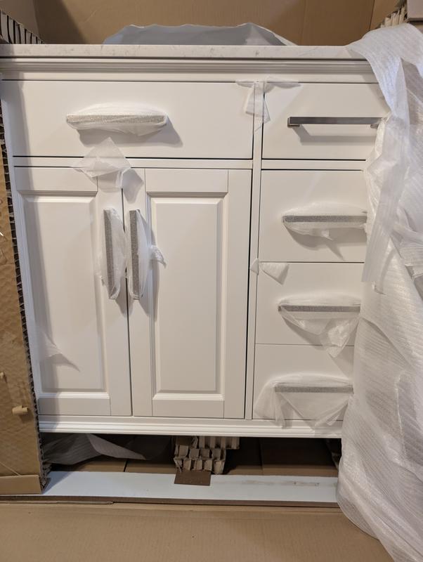 allen + roth Brookview 48-in Muse Gray Undermount Single Sink Bathroom ...