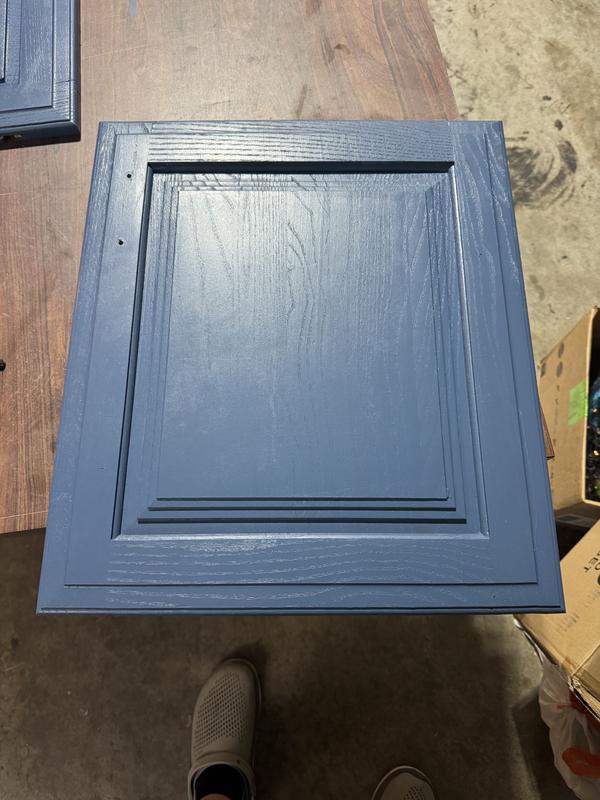 Beyond Paint Flat Deep Blue Cabinet and Furniture Paint ( 1-quart ) in ...
