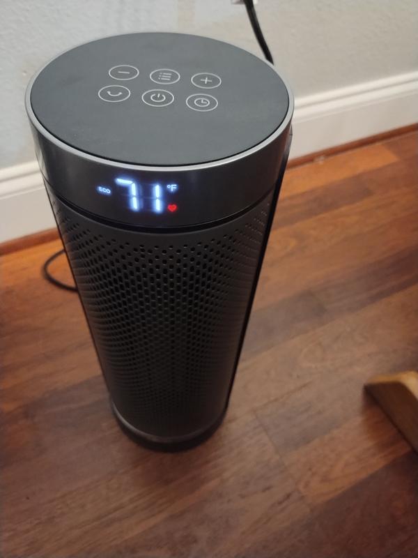 DREO Up to 1500-Watt Ceramic Compact Personal Indoor/Outdoor Electric ...