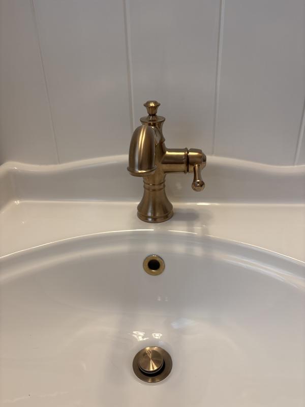 Delta Cassidy Polished Nickel 4-in centerset 1-Handle WaterSense ...