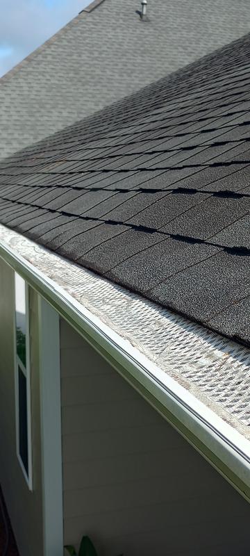 Spectra Armour Mesh 6" x 3' Vinyl Brown Gutter Guard Vinyl K style 6-in ...