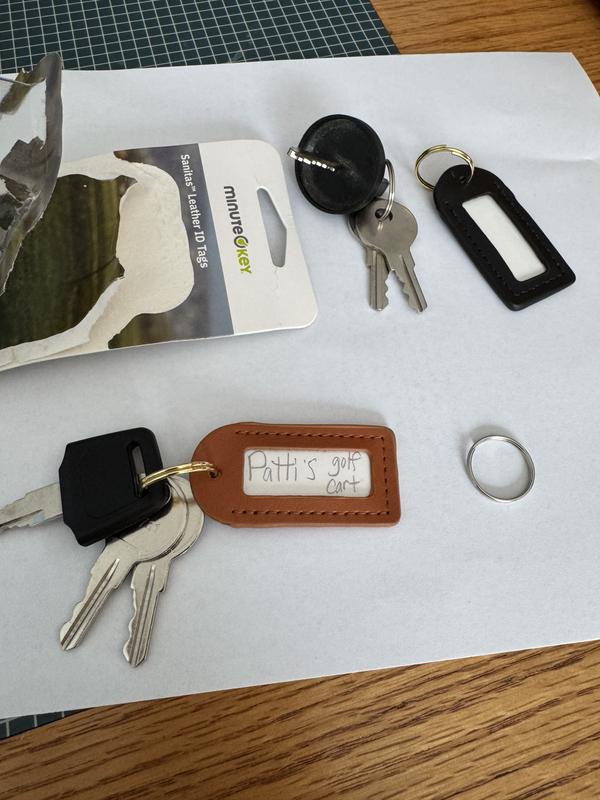 Minute Key 2-Pack Brown Id Tag 9986270 at Lowes.com