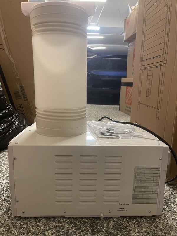 Elexnux 2500 BTU (DOE) 110-Volt Vented Small Room Portable Air ...