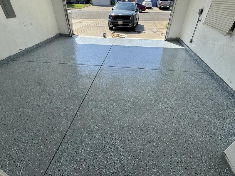 Armorpoxy Commercial Grade, Ultra Thick, 2 Layer 2-part Designer Gray ...
