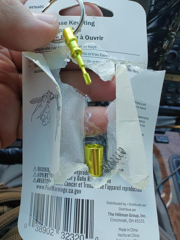 Minute Key Multi-color Keychain 9976601 at Lowes.com