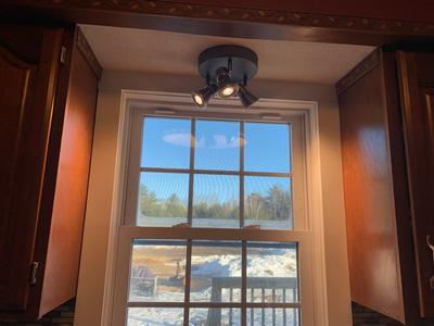 allen + roth Sparta 7.8-in 3 -Light Gunmetal dimmable LED Transitional ...