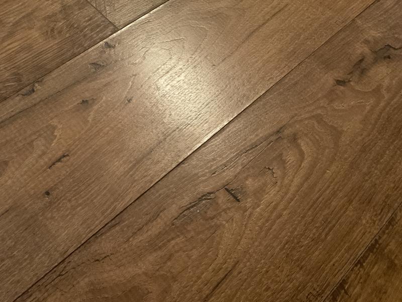 Pergo Portfolio + WetProtect Rustic Amber Chestnut 10-mm T x 7-1/2-in W ...