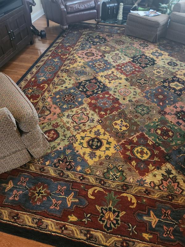 Safavieh Heritage Terhat 2 X 6 (ft) Wool Red Indoor Floral/Botanical ...