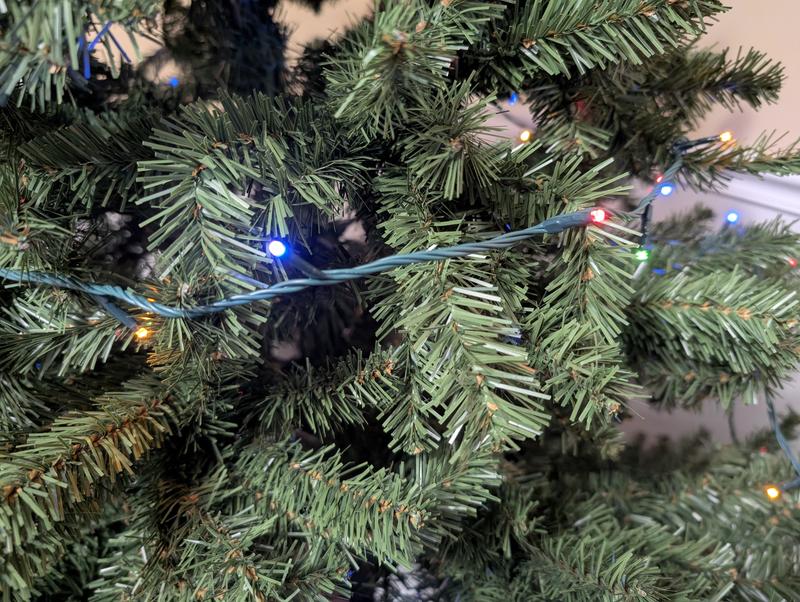 GE Color Choice 600-Count 125-ft Multi-function Color Changing LED Plug ...