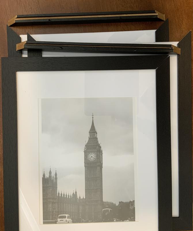 DII Black Composite Picture Frame (8-in x 12-in) Z01734 at Lowes.com