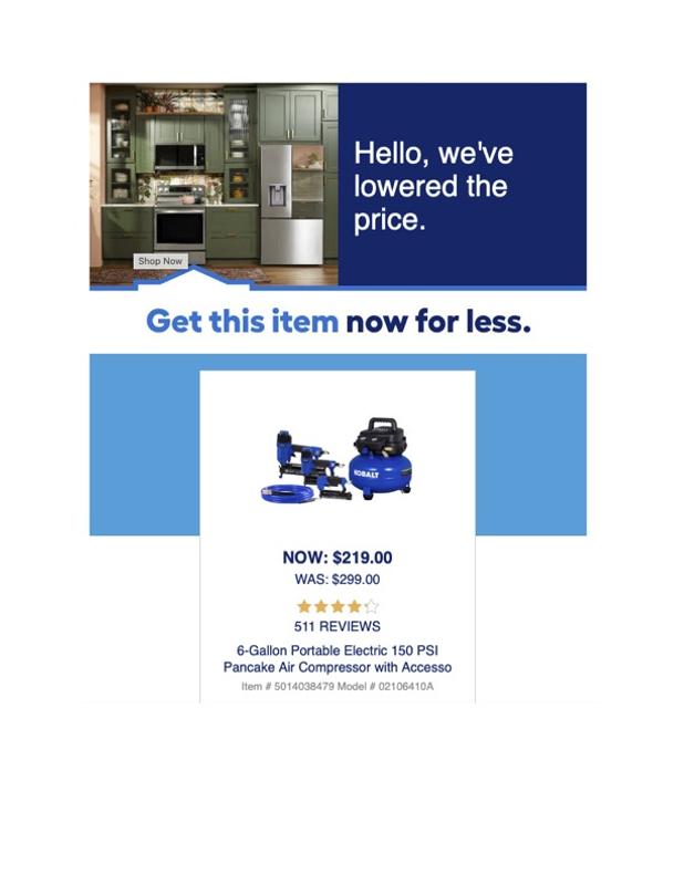Shop Kobalt 6-Gallon Air Compressor Kit with 3-Nailer Combo, Hose & 18 ...