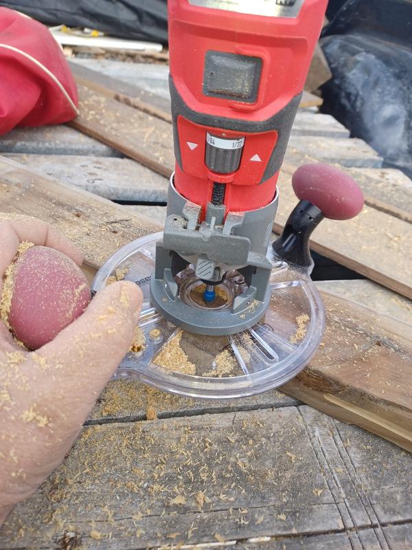 CRAFTSMAN V20 RP1/4-in Variable Brushless Fixed Cordless Router ...