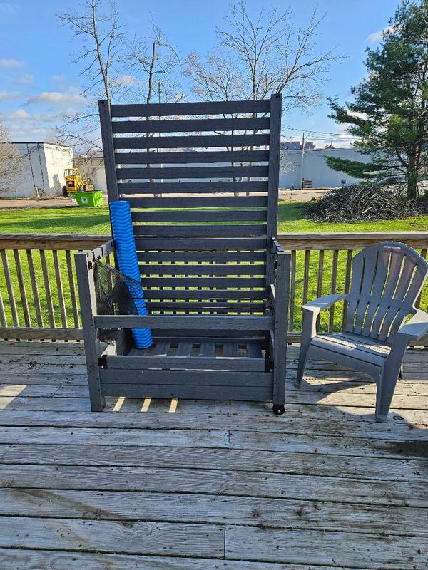 Zippity Outdoor Products Oasis Charcoal w/ Screen Vinyl Pool toy ...