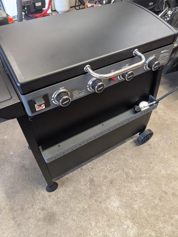 Royal Gourmet Tabletop Gas Griddle with Removable Standing Cart and ...