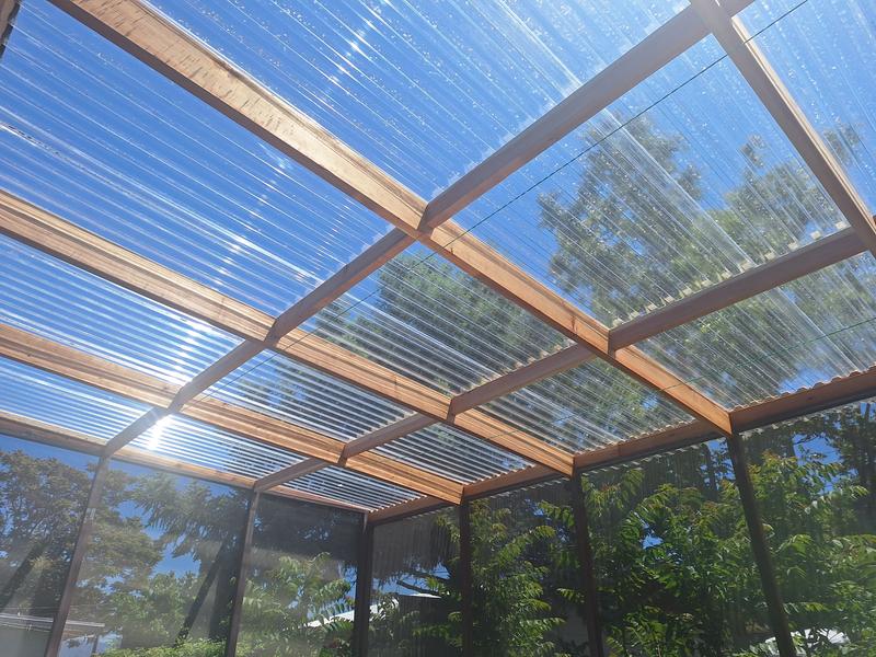 AmeriLux International CoverLite 2.16-ft x 8-ft Corrugated Clear ...