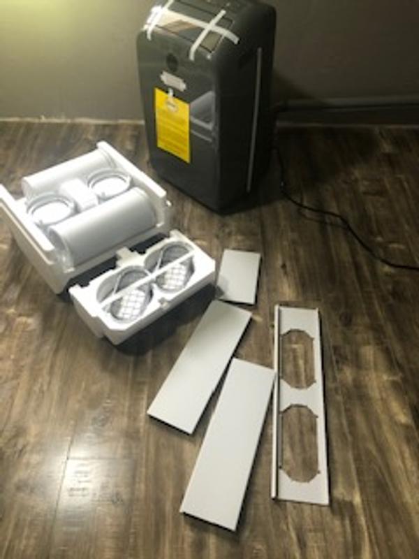 Hisense 10000 BTU (DOE) 115-Volt Vented Large Room Portable Air ...