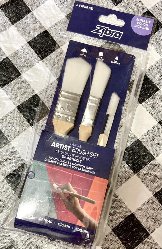 Zibra Multiple Sizes Reusable Polyester Assorted Specialty craft brush ...
