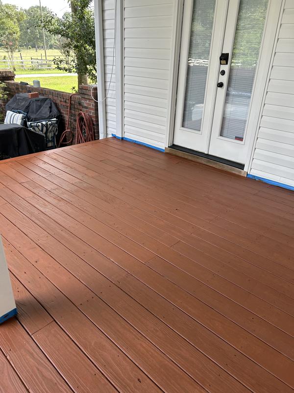 Valspar Spicy Brown Semi-transparent Exterior Wood Stain and Sealer (1 ...