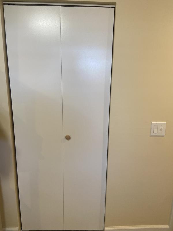 RELIABILT 30-in x 80-in White Flush Smooth Hollow core Primed Hardboard ...