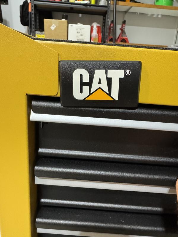 CAT Portable Soft-Close 52-in W x 41-in H 11-Drawer Steel Rolling Tool ...