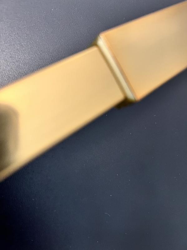 Origin 21 36-in to 72-in Brushed Gold Iron Corner Curtain Rod with ...