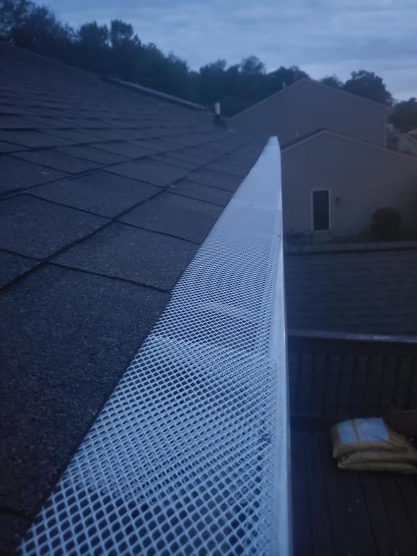 Spectra Armour Lock White Multipack Galvanized steel K style 6-in x 3 ...