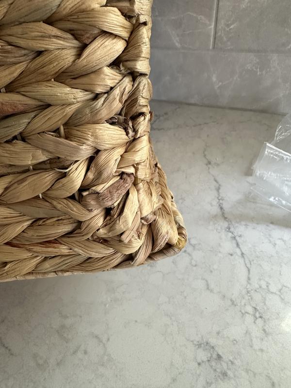 allen + roth Natural Baskets (13-in W x 13-in H x 13-in D) Natural ...