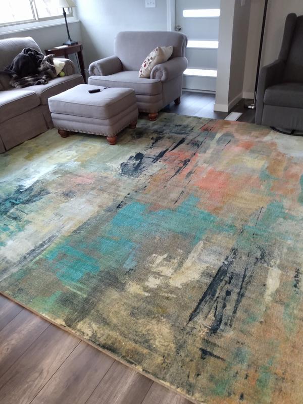 Mohawk Home Prismatic 10 X 14 (ft) Indoor Abstract Vintage Area Rug ...