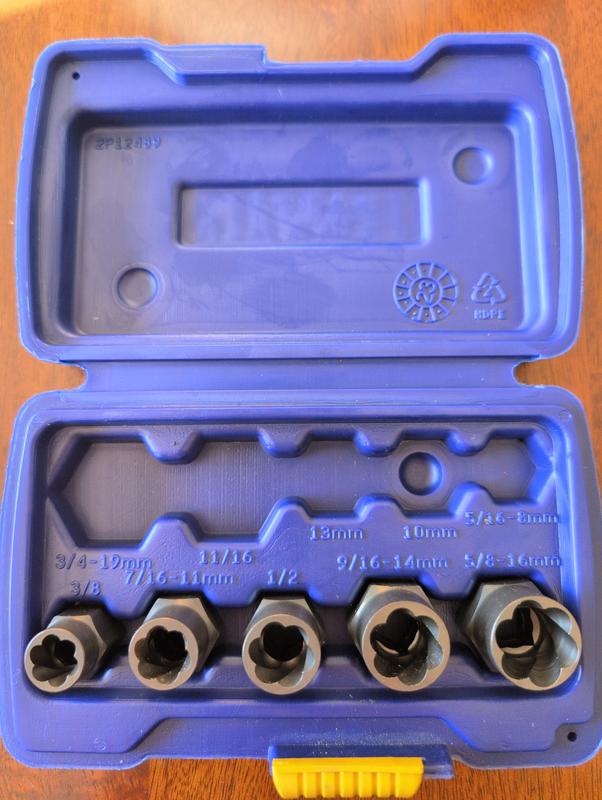 IRWIN Bolt-grip 5-Pack Metric and Standard (Sae) Assorted drive Bolt ...