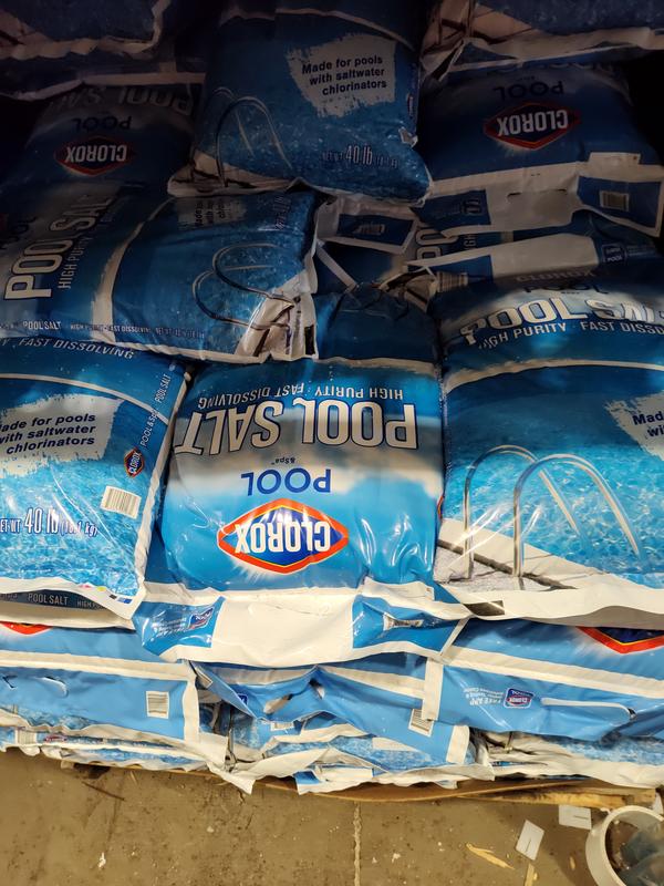 Clorox 40-lb Pool Salt 40B-DIVEPOOL at Lowes.com