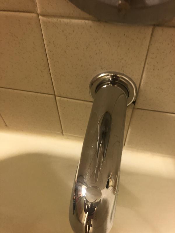 Allen and Roth Candace Matte Black 1 Handle Single Function Round ...