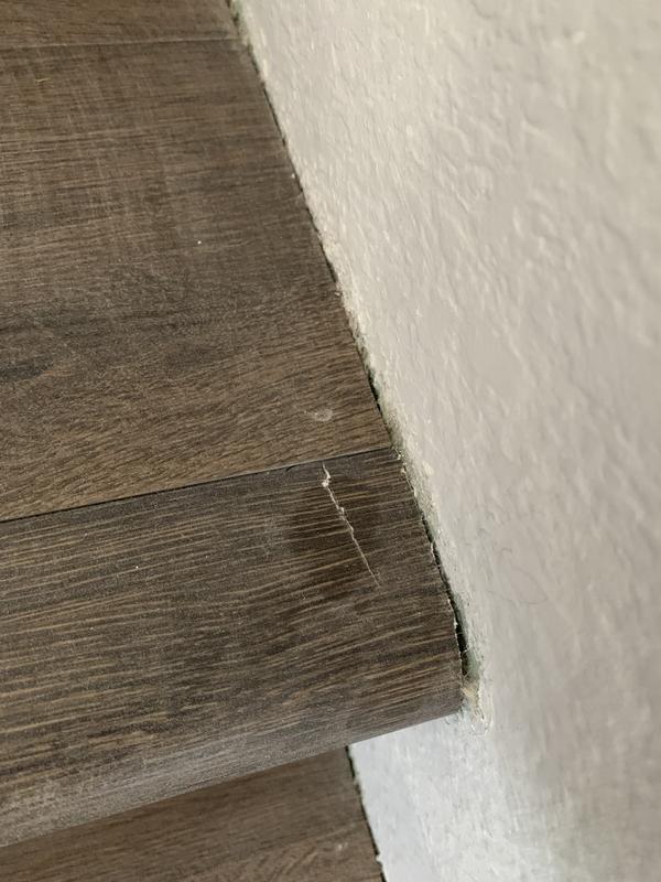 ProCore Plus Tudor Oak 1-in T x 2.5-in W x 94-in L Vinyl Stair nosing ...