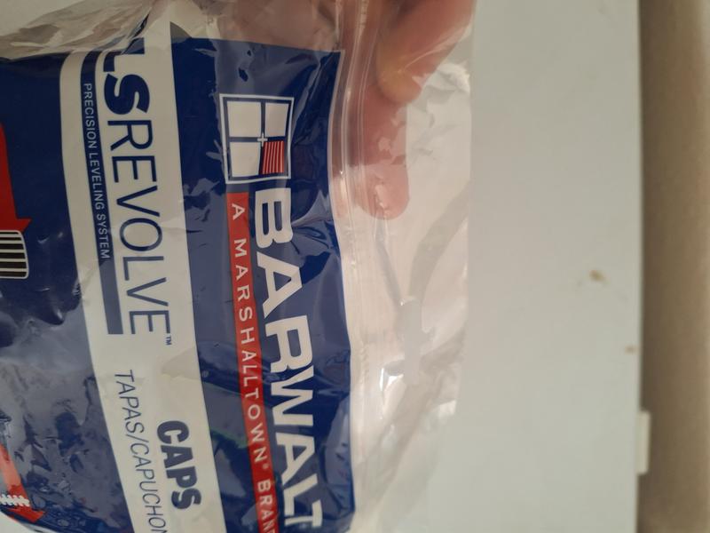 BARWALT Plastic Cap Tile Spacer and Leveling System 100 -Pack in the ...