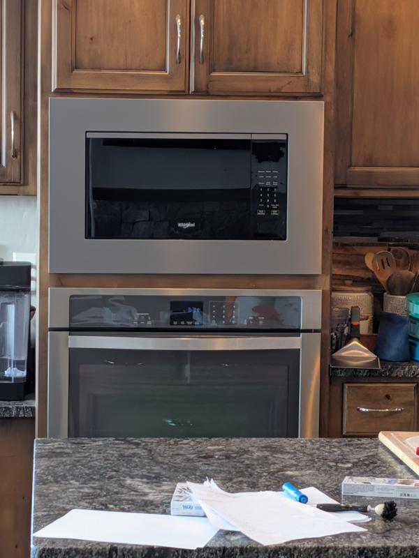 Countertop Microwave Trim Kit (Fingerprint Resistant Stainless Steel ...