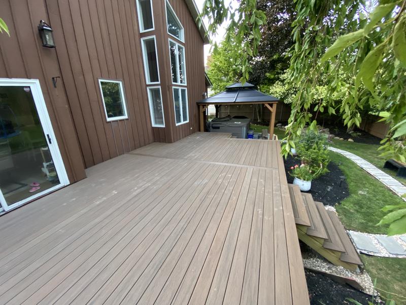 TimberTech Reserve 1-in x 6-in x 20-ft Reclaimed Chestnut Grooved ...