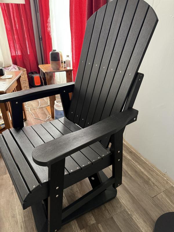 Fortune Candy 1-Seater Poly Lumber HIPS Weather Resistant Outdoor ...
