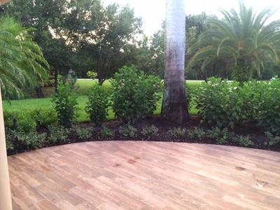 Style Selections Natural Timber Cinnamon 8-in x 48-in Glazed Porcelain ...